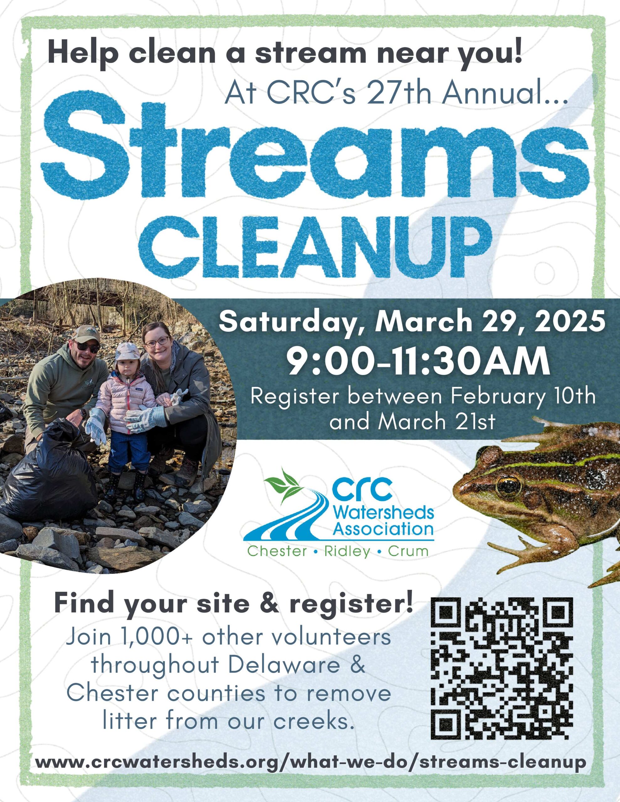 27th CRC Streams Cleanup – Chester Creek Trail